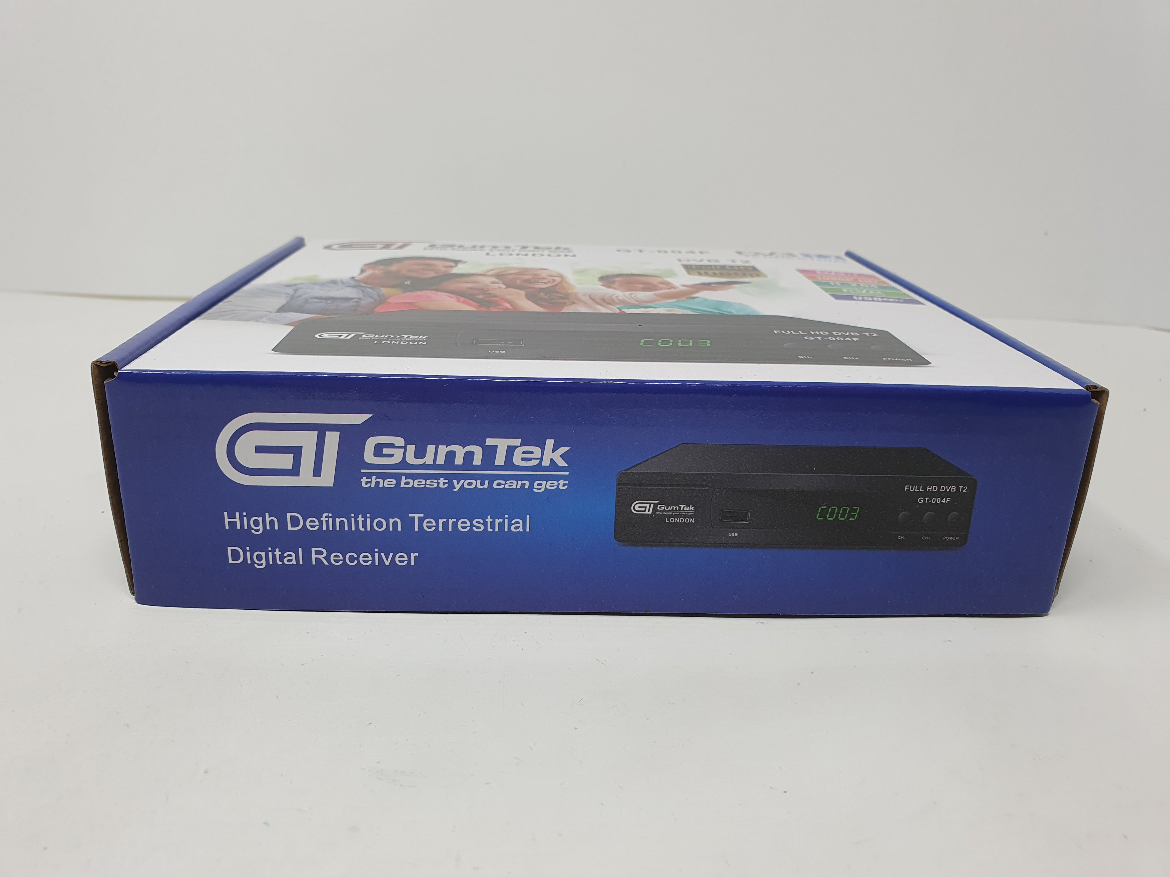 GumTek Full HD Freeview Set Top Box Plus Recorder Digital TV Receiver ...