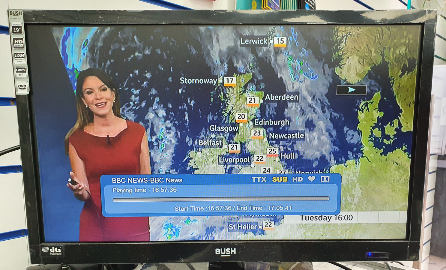 GumTek Full HD Freeview Set Top Box Plus Recorder Digital TV Receiver ...