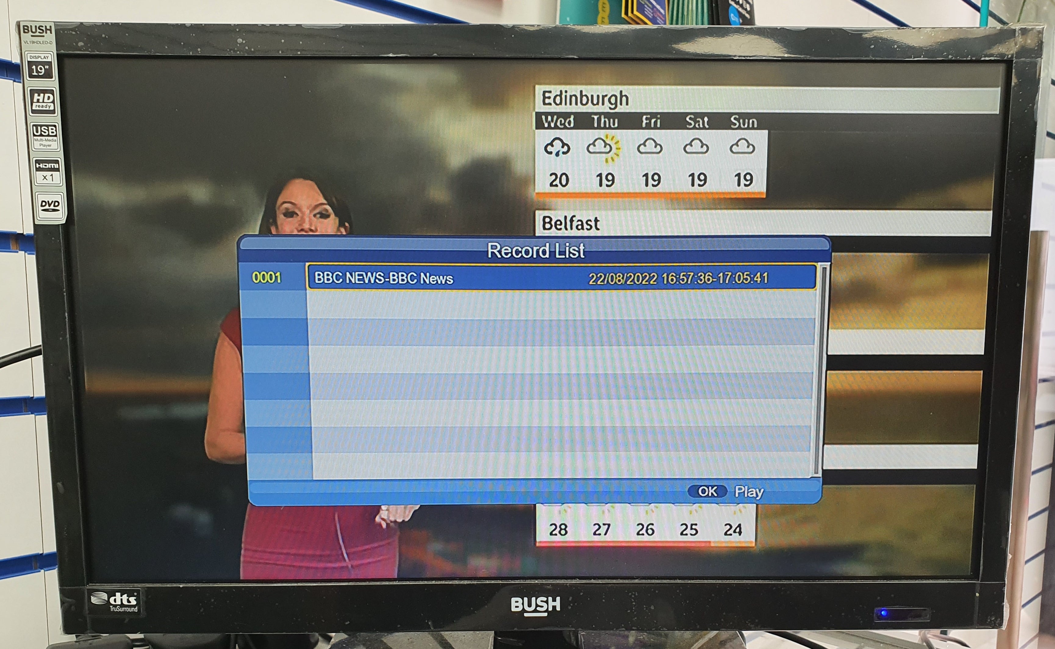 GumTek Full HD Freeview Set Top Box Plus Recorder Digital TV Receiver ...