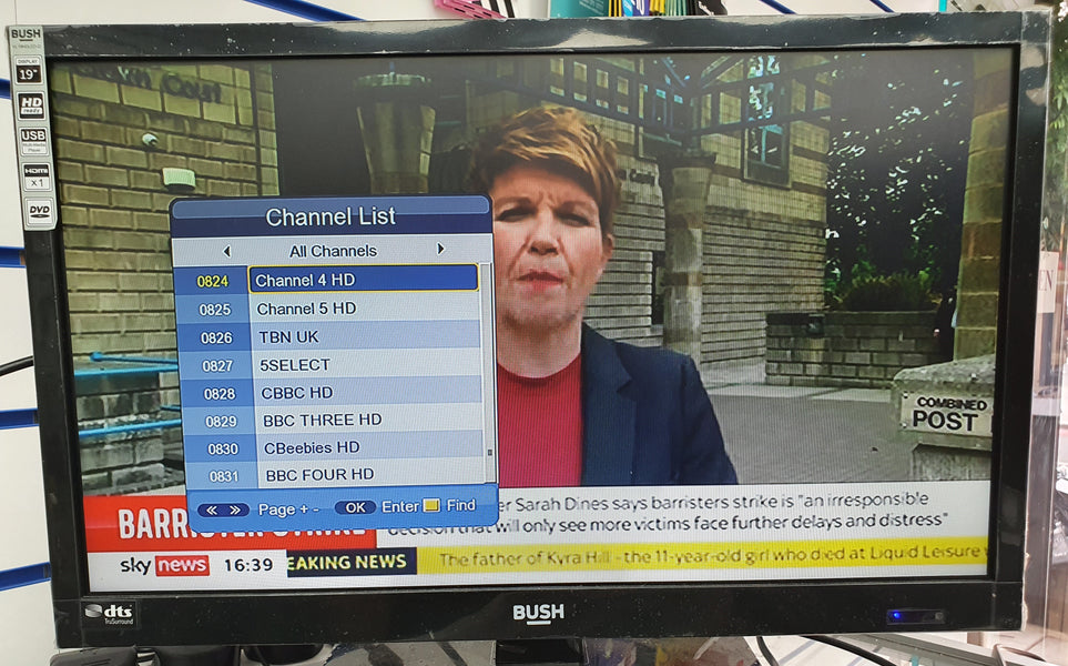 GumTek Full HD Freeview Set Top Box Plus Recorder Digital TV Receiver ...